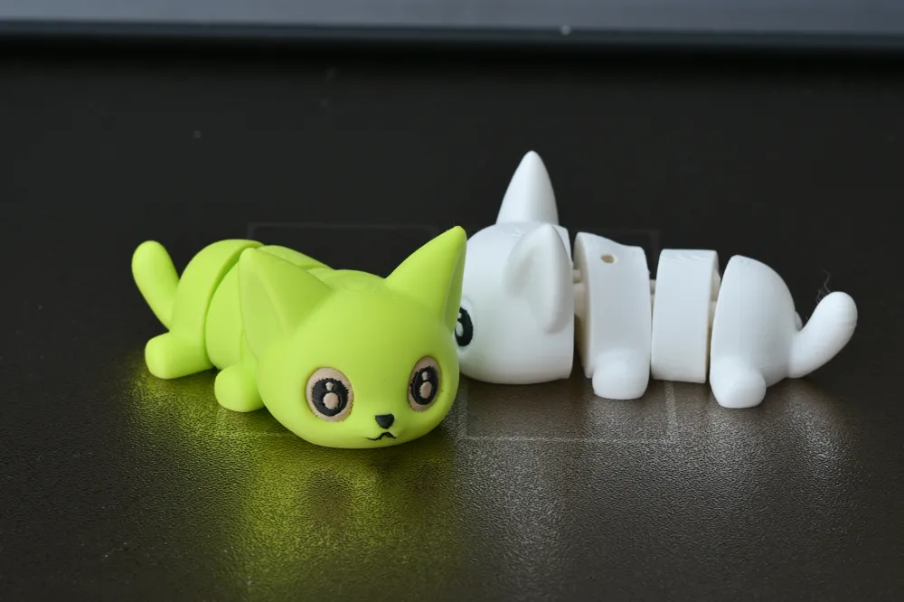 Articulated Cute Kitten (Keychain Compatible) by Hatya MakerWorld ...