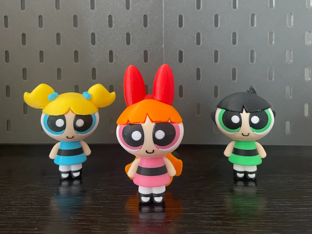 The Powerpuff Girls Blossom (Separate Parts, No AMS Needed) by SHADOU ...