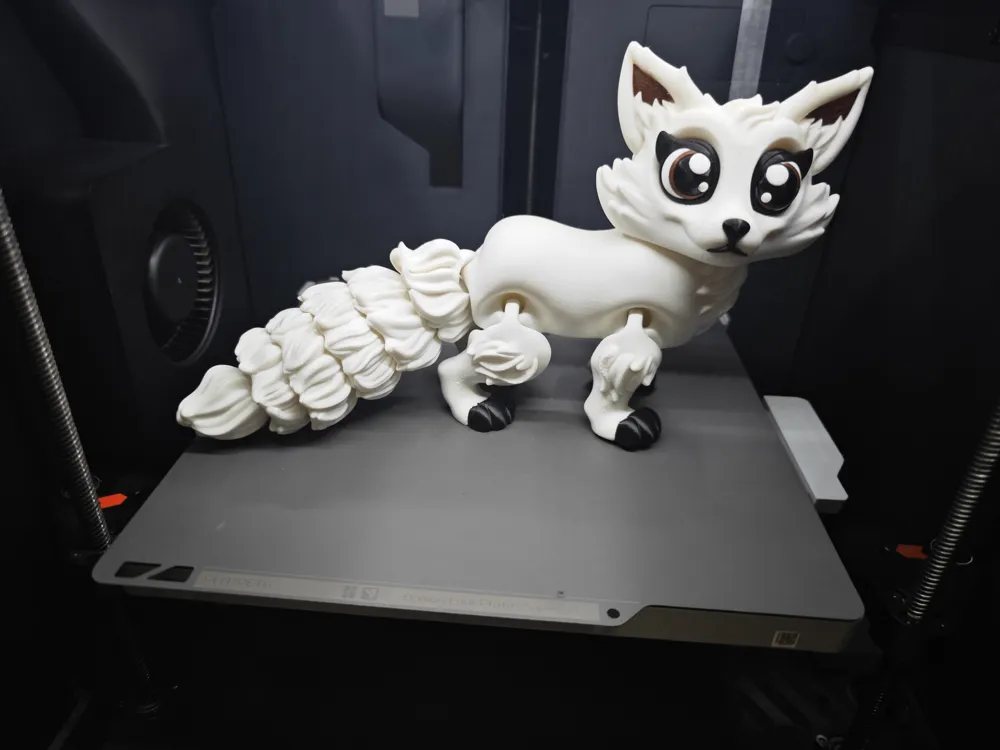 Articulated Fox Arctic Fox Remixed by 舒森 MakerWorld: Download Free 3D ...