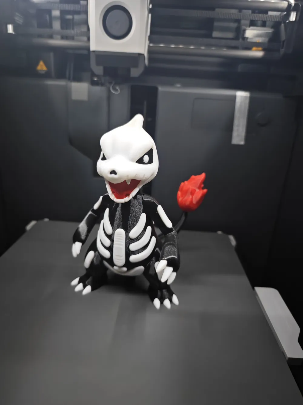 Halloween Charmander - Free 3D Print Model - MakerWorld