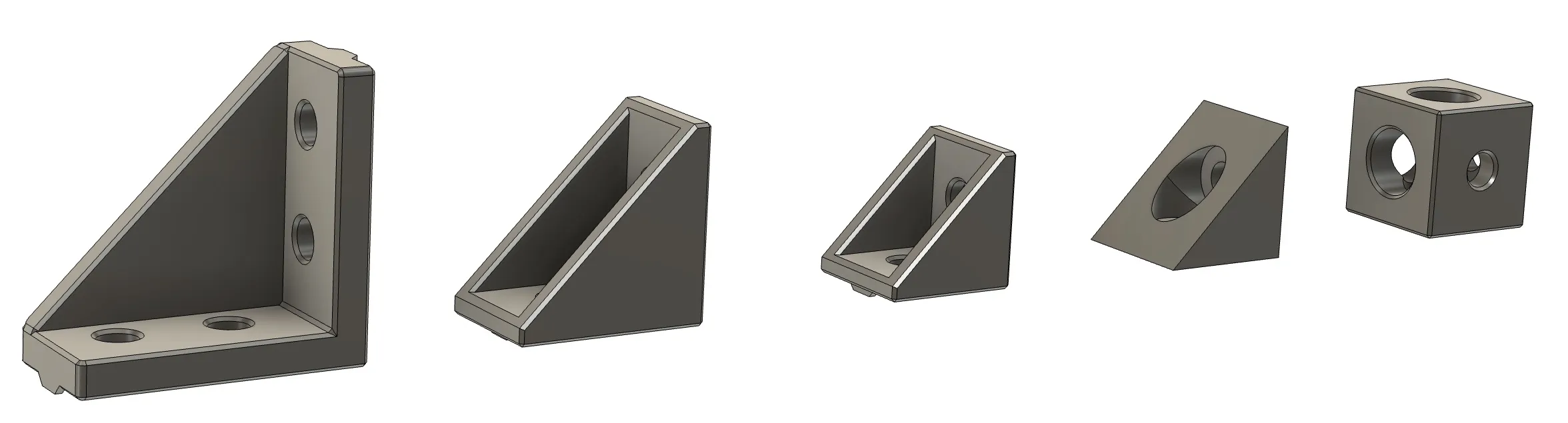 2020 Aluminum Profile - Angles - Plates - AND MORE! - Free 3D Print ...