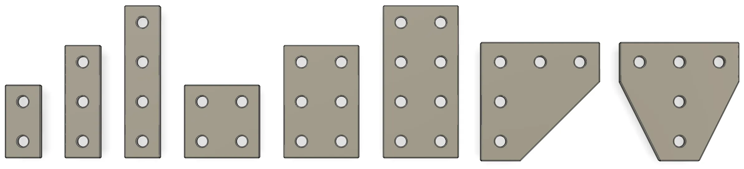 2020 Aluminum Profile - Angles - Plates - AND MORE! - Free 3D Print ...