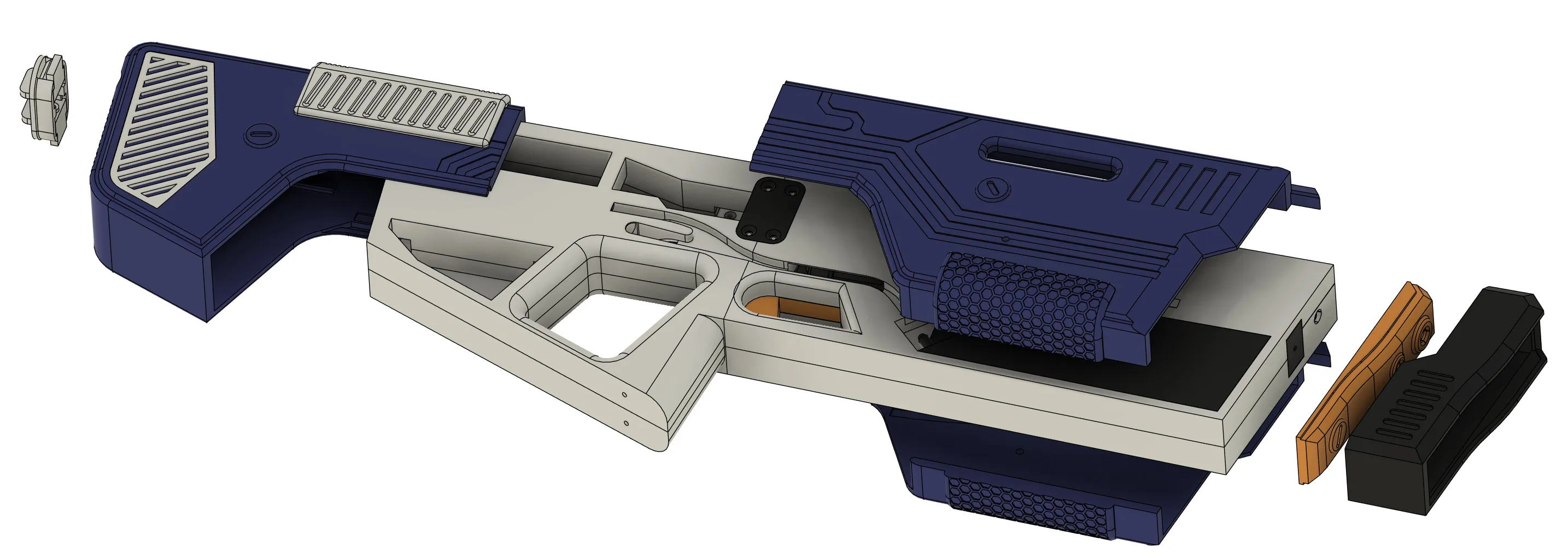 HydroBlaster | 3D Printed water gun - Free 3D Print Model - MakerWorld