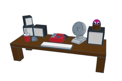 FNAF desk by printopiaMakerWorld: Download Free 3D Models