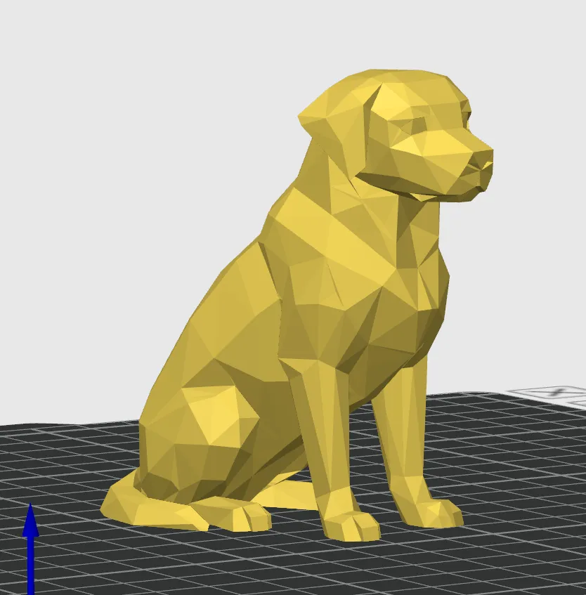 Low-poly Labrador Retriever - Animal Sculpture Ornament by Solune ...