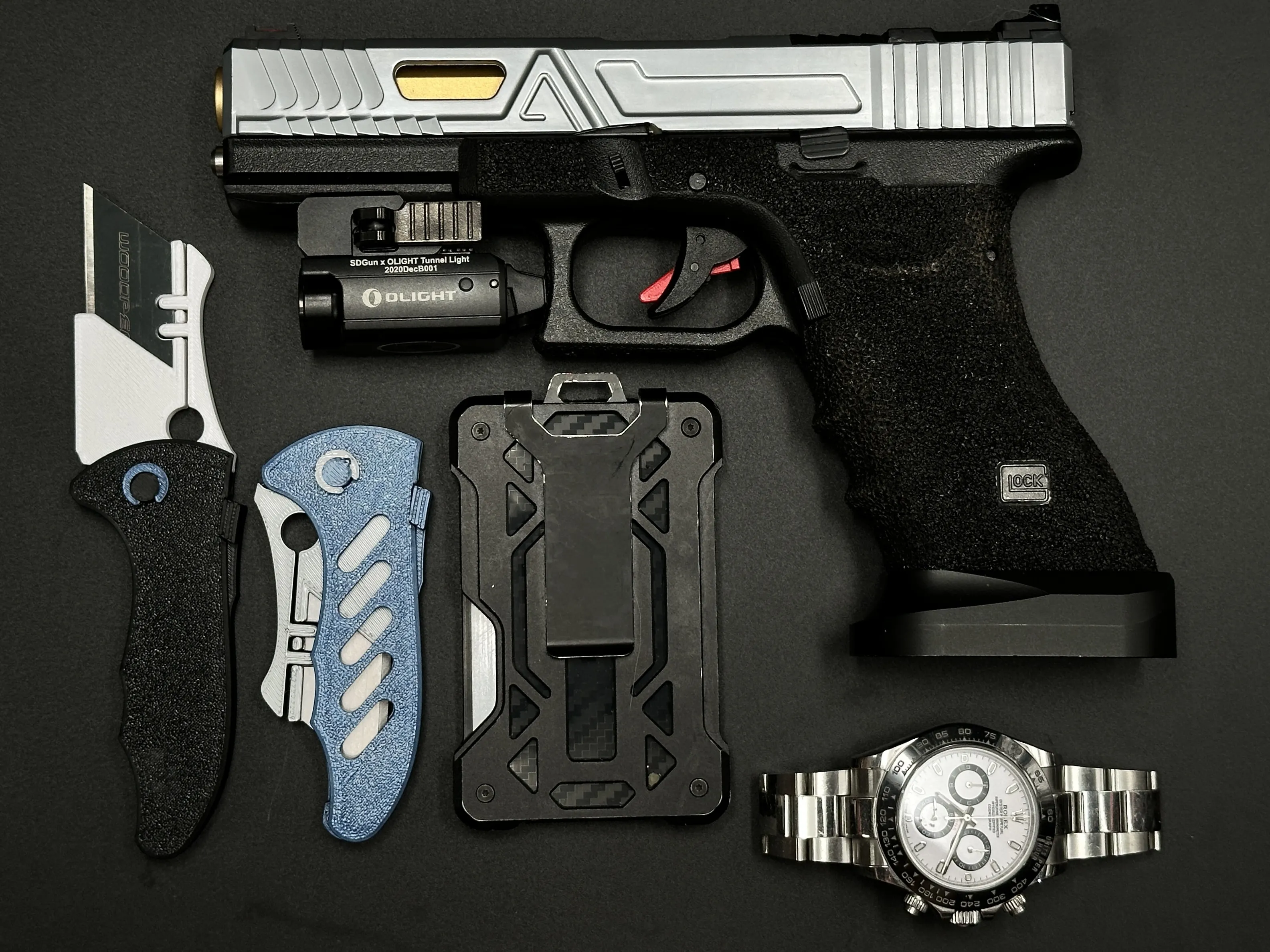 Fully 3D-Printed EDC Folding Utility Knife - Free 3D Print Model - MakerWorld