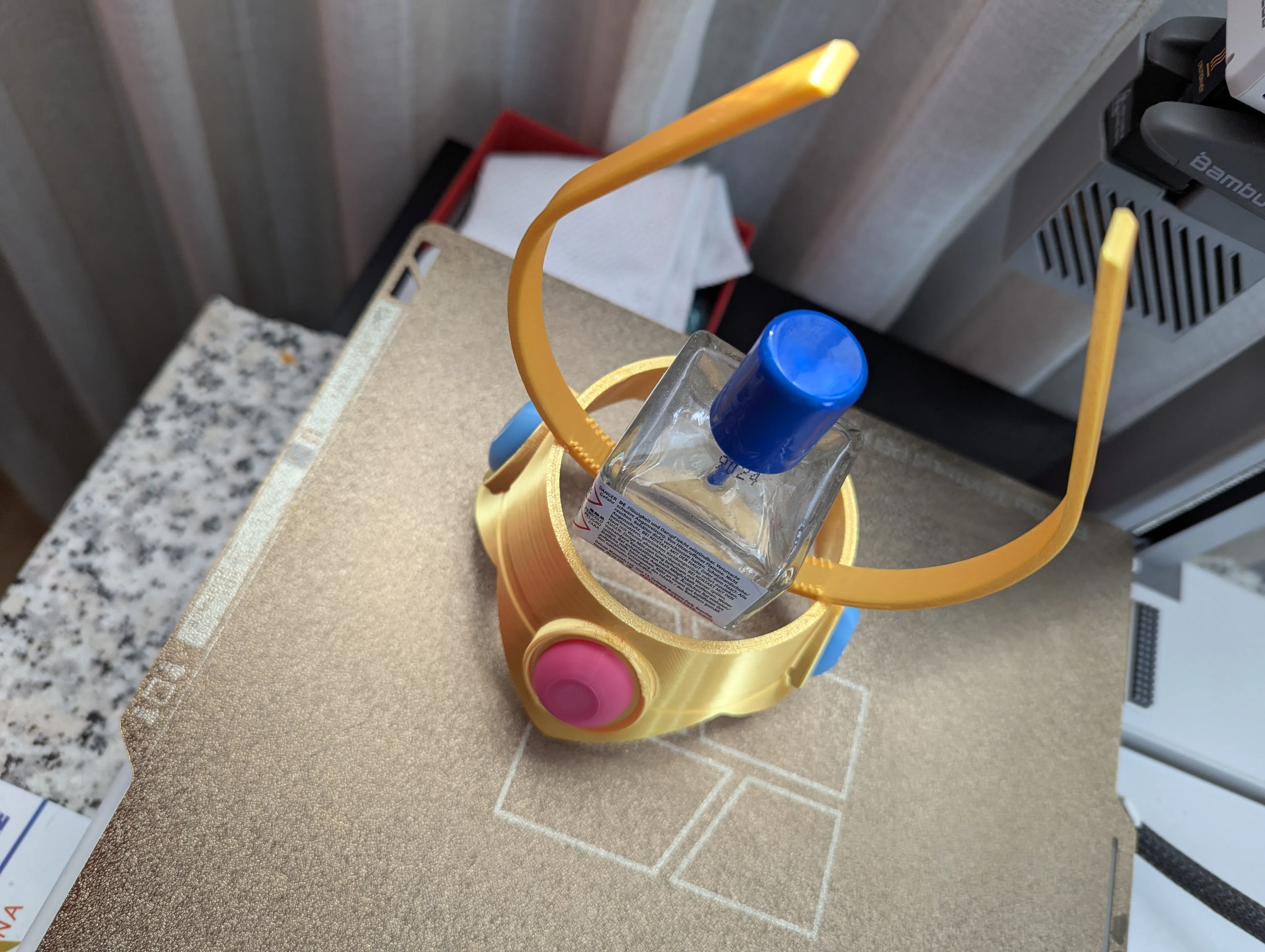 Princess Peach Crown (NO AMS) - Free 3D Print Model - MakerWorld