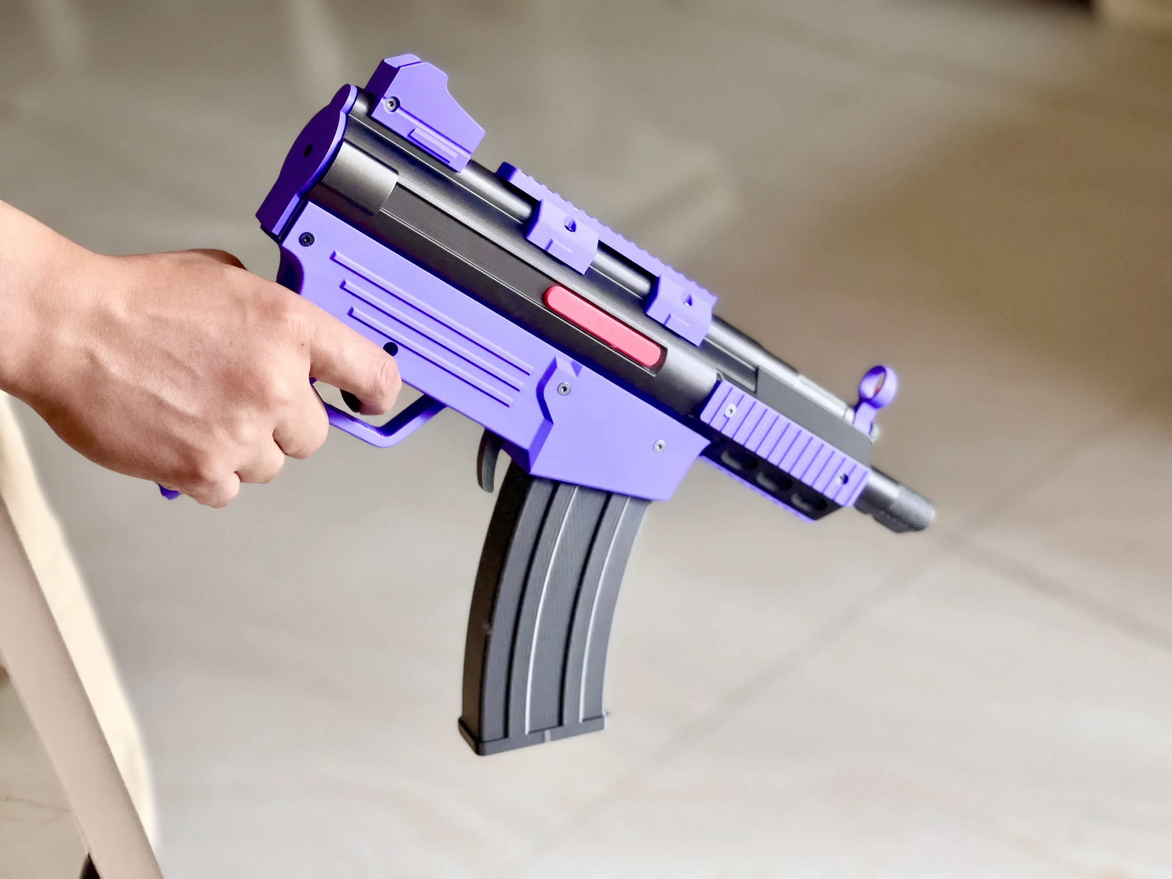 Electric Water Spray gun（MP5K Submachine gun） - Free 3D Print Model ...