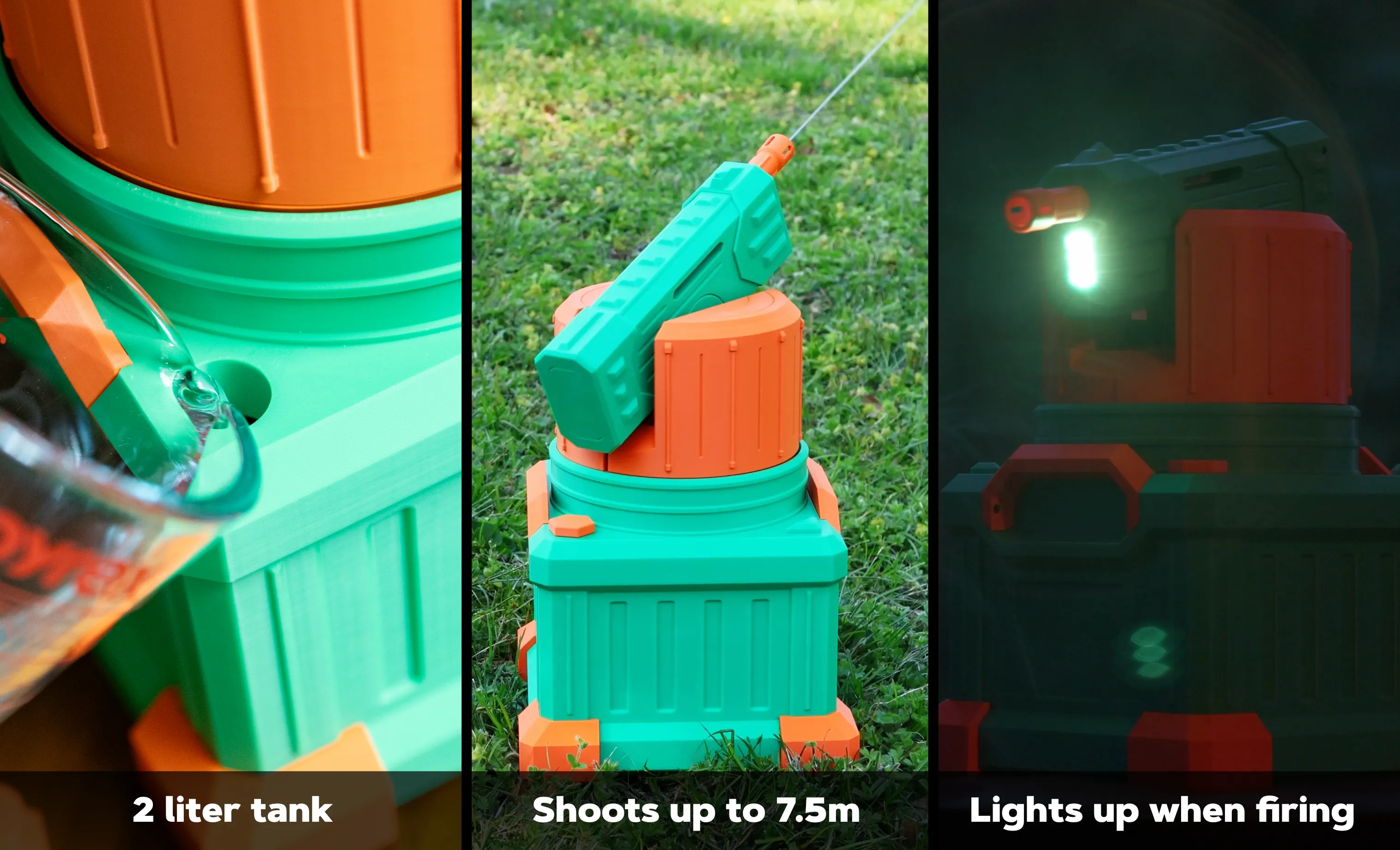 Remote Controlled Water Turret by MaKim MakerWorld: Download Free 3D Models