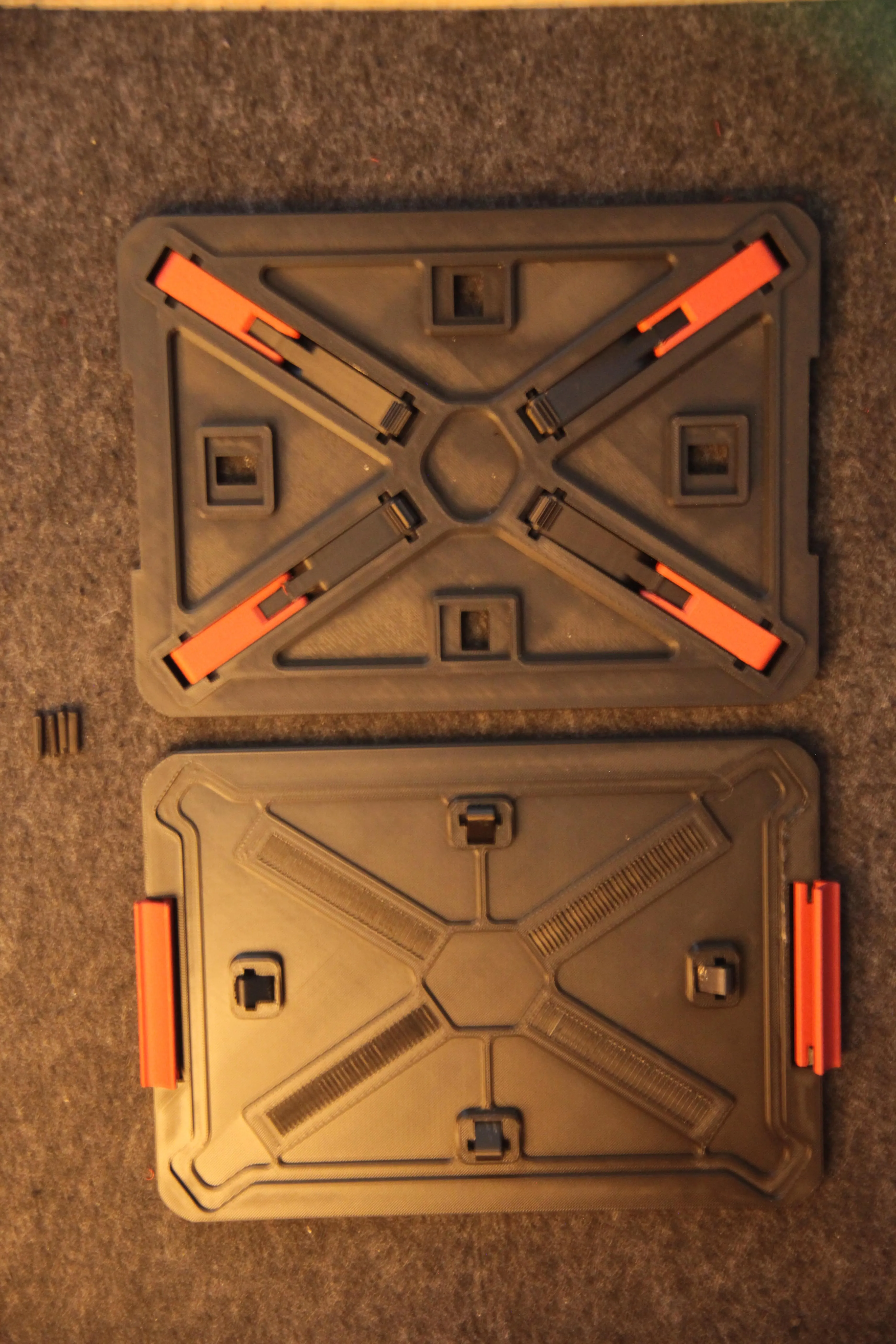 Small Terrain Adaptable Coffee Table for Camping by JohannesDorig ...