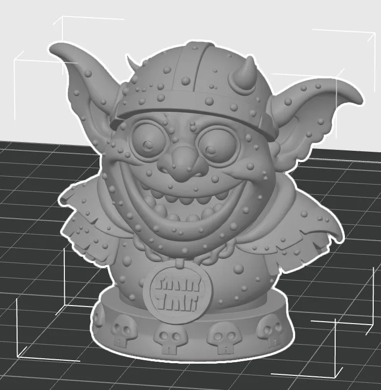 bust: funny goblin by orenlibane MakerWorld: Download Free 3D Models