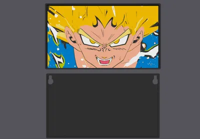 Majin Gohan RGB Light Box Dragon Ball Rage Mode by RyanMakerWorld ...