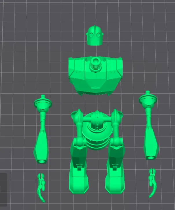 Articulated Iron Giant - Free 3D Print Model - MakerWorld