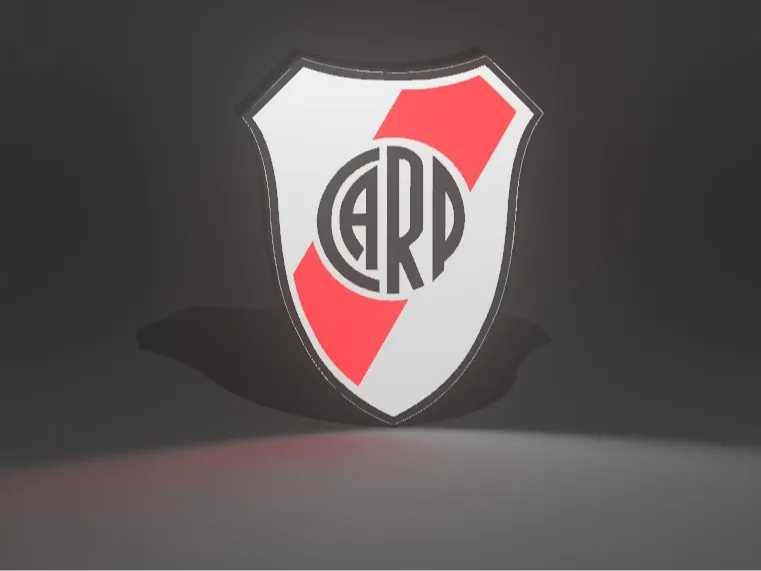 Lightbox escudo River Plate futbol Argentina CARP por Ocilirca ...