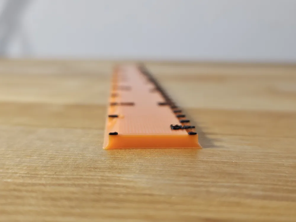 Gridfinity Ruler Remixed by pflessMakerWorld: Download Free 3D Models