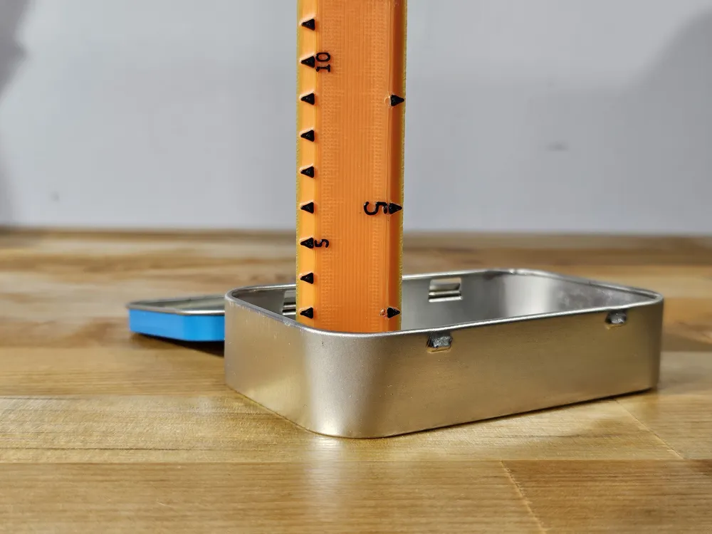 Gridfinity Ruler Remixed by pflessMakerWorld: Download Free 3D Models