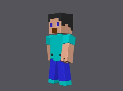 Minecraft Steve Classic Hero by Ryan MakerWorld: Download Free 3D Models