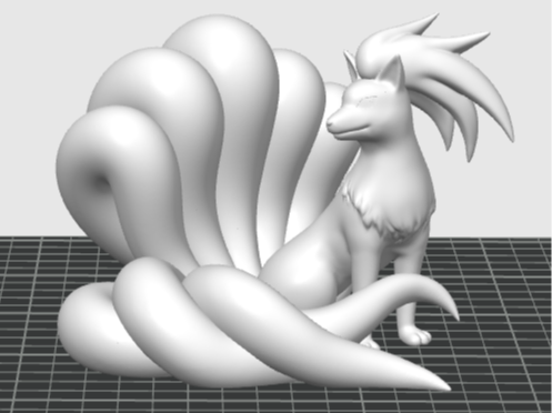 Pokemon Ninetales Base Model by user_3160422456 MakerWorld: Download ...