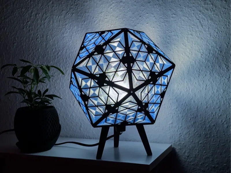 Arboris - A Hybrid Lamp Design - 3D Prints by Modular Mapping ...