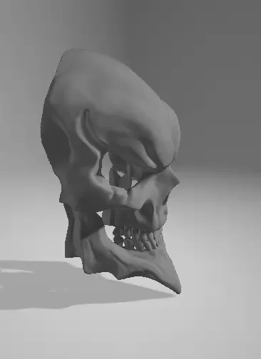 Overlord Ainz Ooal Gown's Momonga Mask - Free 3D Print Model - MakerWorld