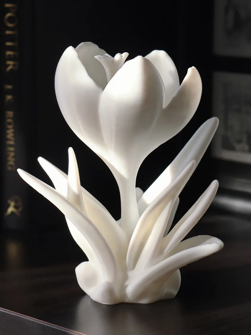 Modern Rose - Free 3D Print Model - MakerWorld