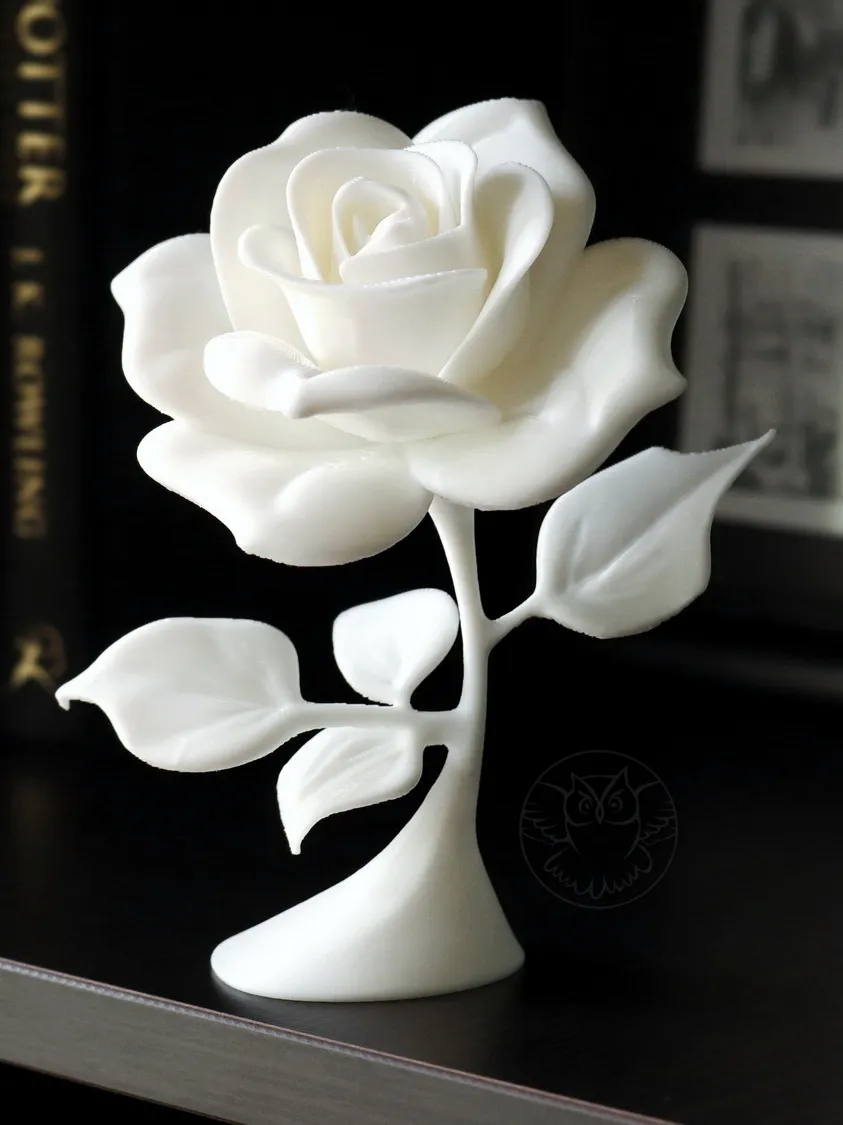 Modern Rose by Crow_ck MakerWorld: Download Free 3D Models