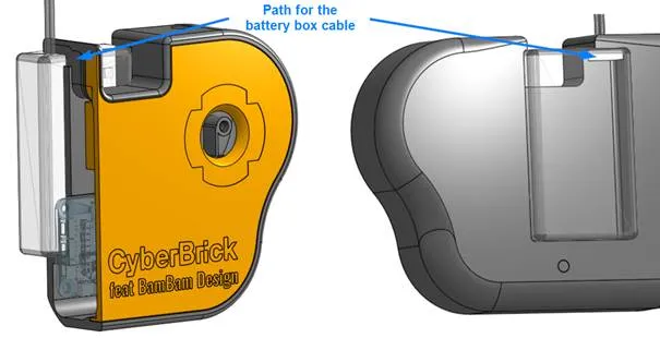 Simple Remote for Cyberbrick by BamBam Design MakerWorld: Download Free ...