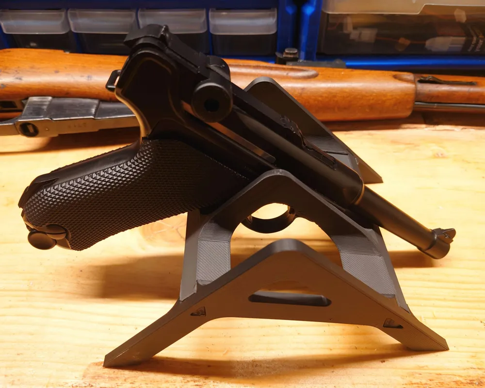Angled Modular Pistol Rack by E07A MakerWorld: Download Free 3D Models