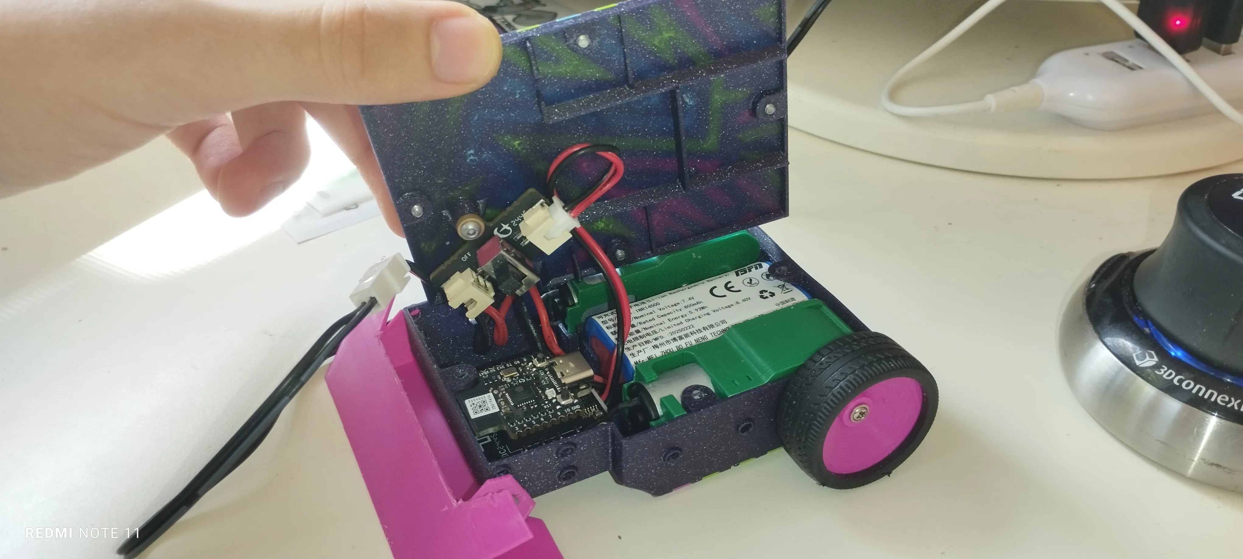 FRACTURE 150g Antweight Combat Robot - Cyberbrick by FADY MakerWorld: Download Free 3D Models