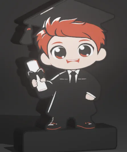 lightbox chico graduacion por BARAKALDESAMANITAS MakerWorld: Descarga ...