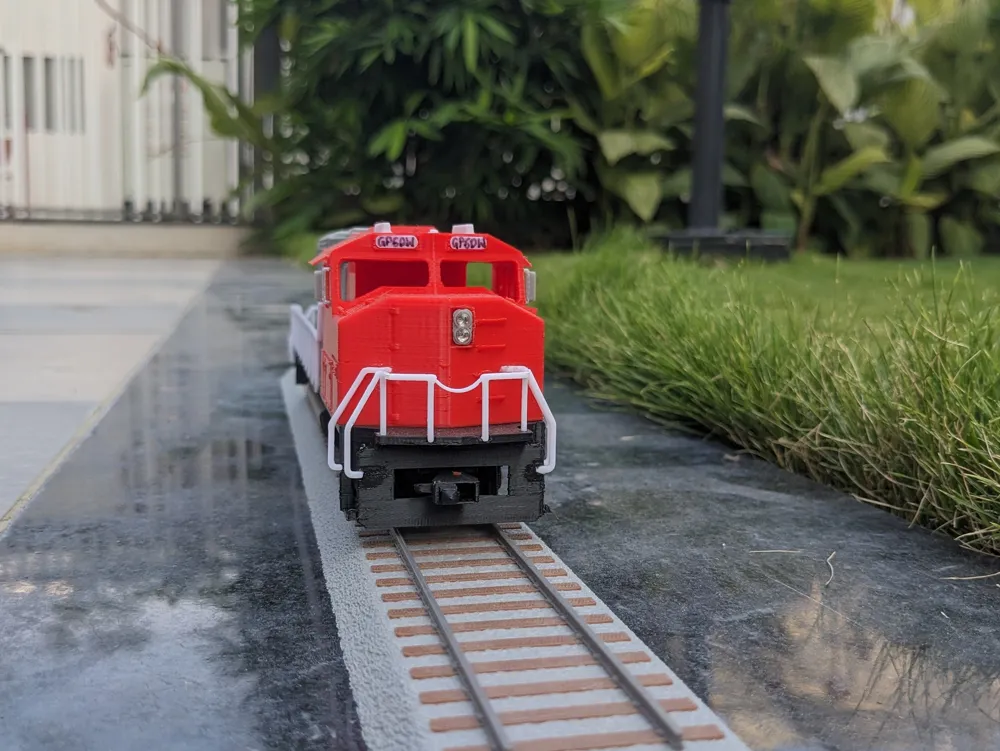 GP60M Locomotive (SF) - Dragon Railway by RamBros MakerWorld: Download Free 3D Models