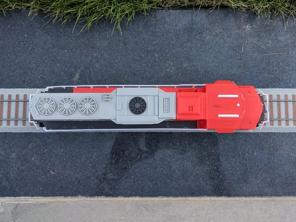 GP60M Locomotive (SF) - Dragon Railway by RamBros MakerWorld: Download ...