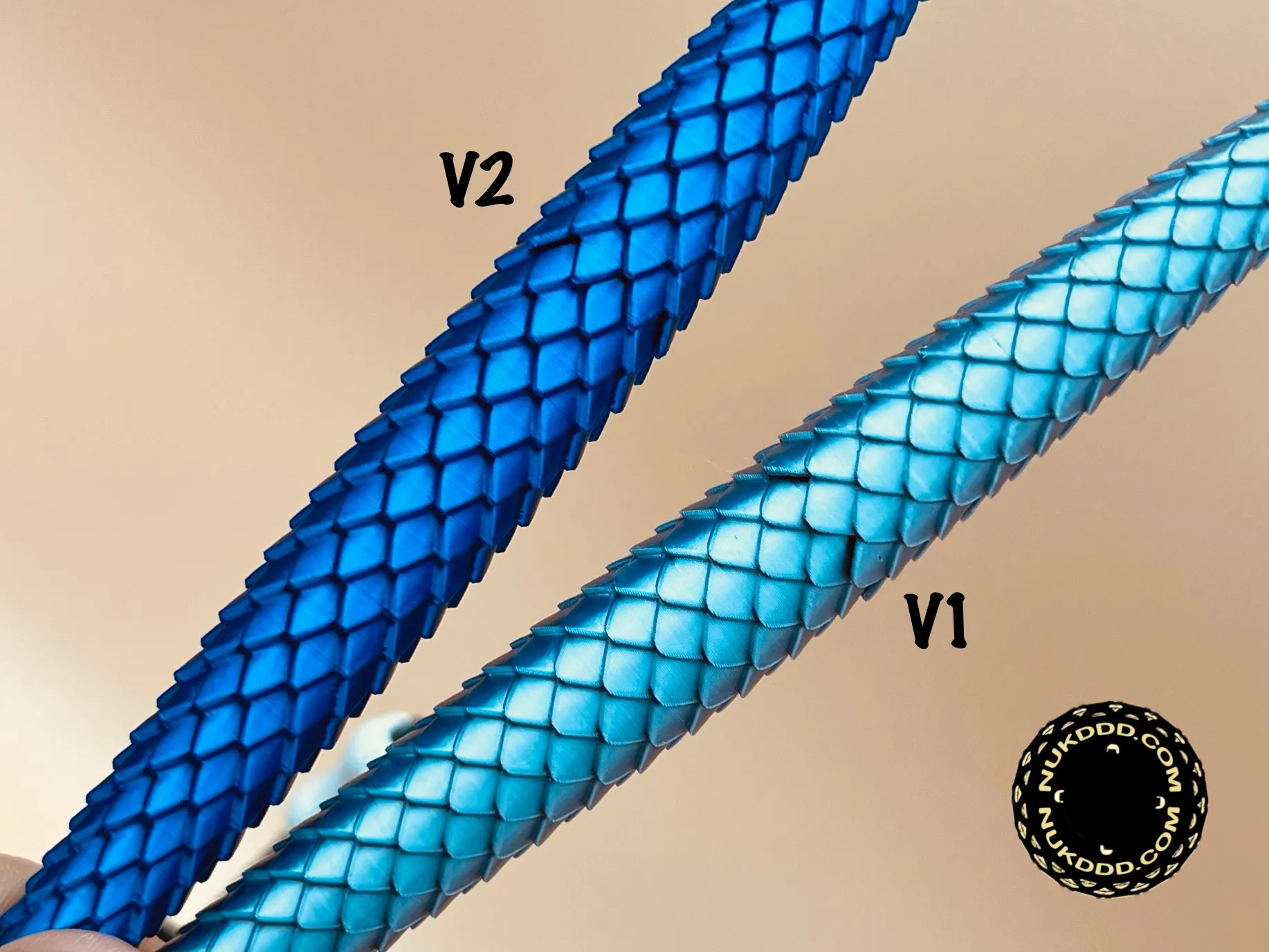 Seamless Dragon Scale Pen for Pilot G2 - Free 3D Print Model - MakerWorld