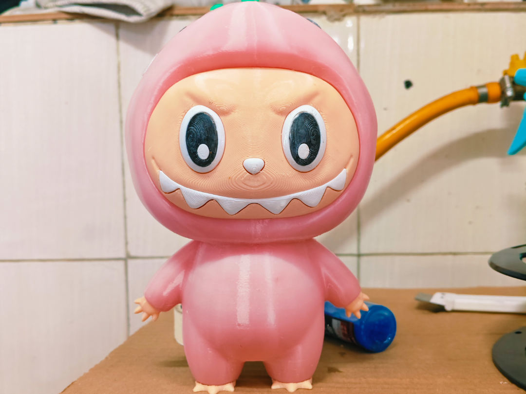 Labubu cosplay Bulbasaur【no supports】 by 吧唧老吸附 MakerWorld: Download ...