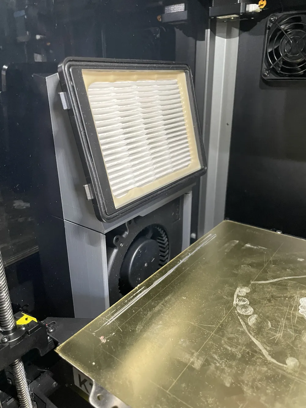 Creality K-series Recirculating HEPA Filter (v2) - Free 3D Print Model ...