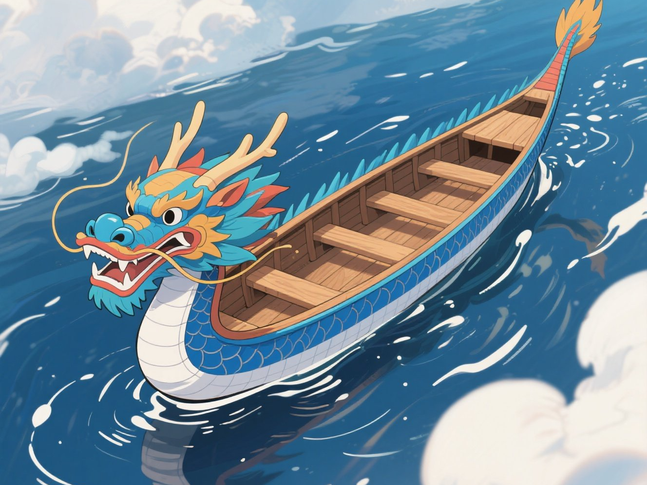 Dragon Boat by 3D打印改变世界 MakerWorld: Download Free 3D Models