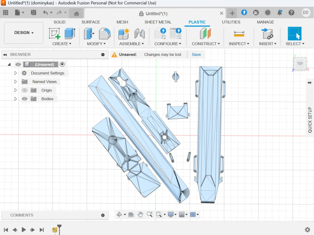 connor hidden pivot blade - Free 3D Print Model - MakerWorld