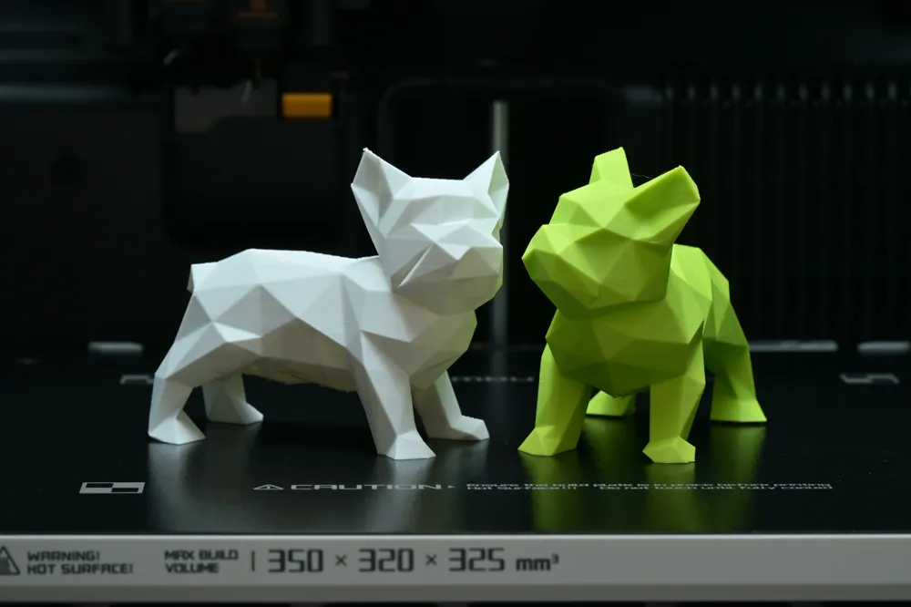 Faceted French Bulldog by Hatya MakerWorld: Download Free 3D Models