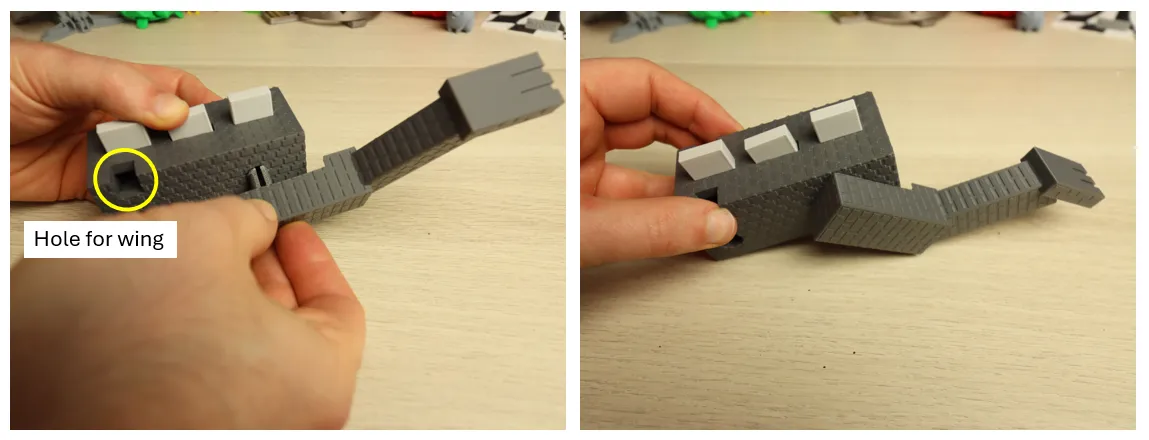 Minecraft Ender Dragon - Free 3D Print Model - MakerWorld