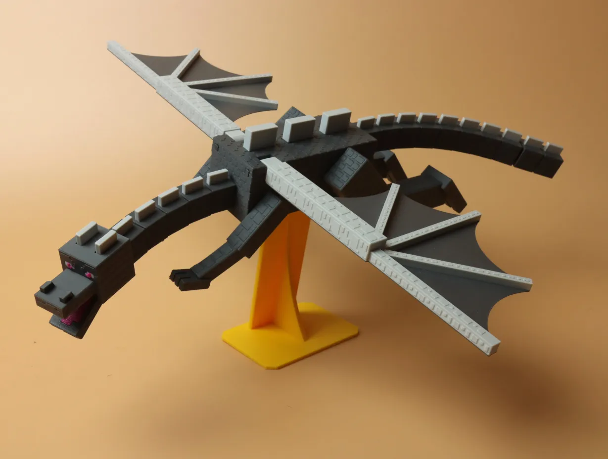 Minecraft Ender Dragon - Free 3D Print Model - MakerWorld