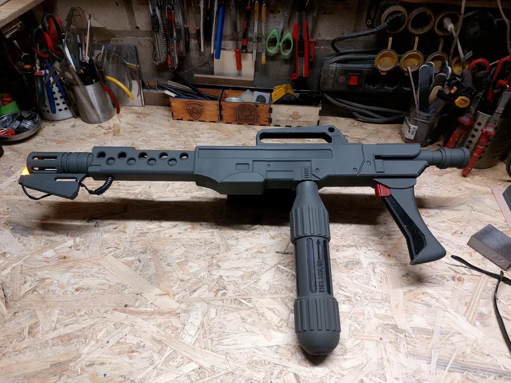 Alien Flamethrower by TIE Kai MakerWorld: Download Free 3D Models