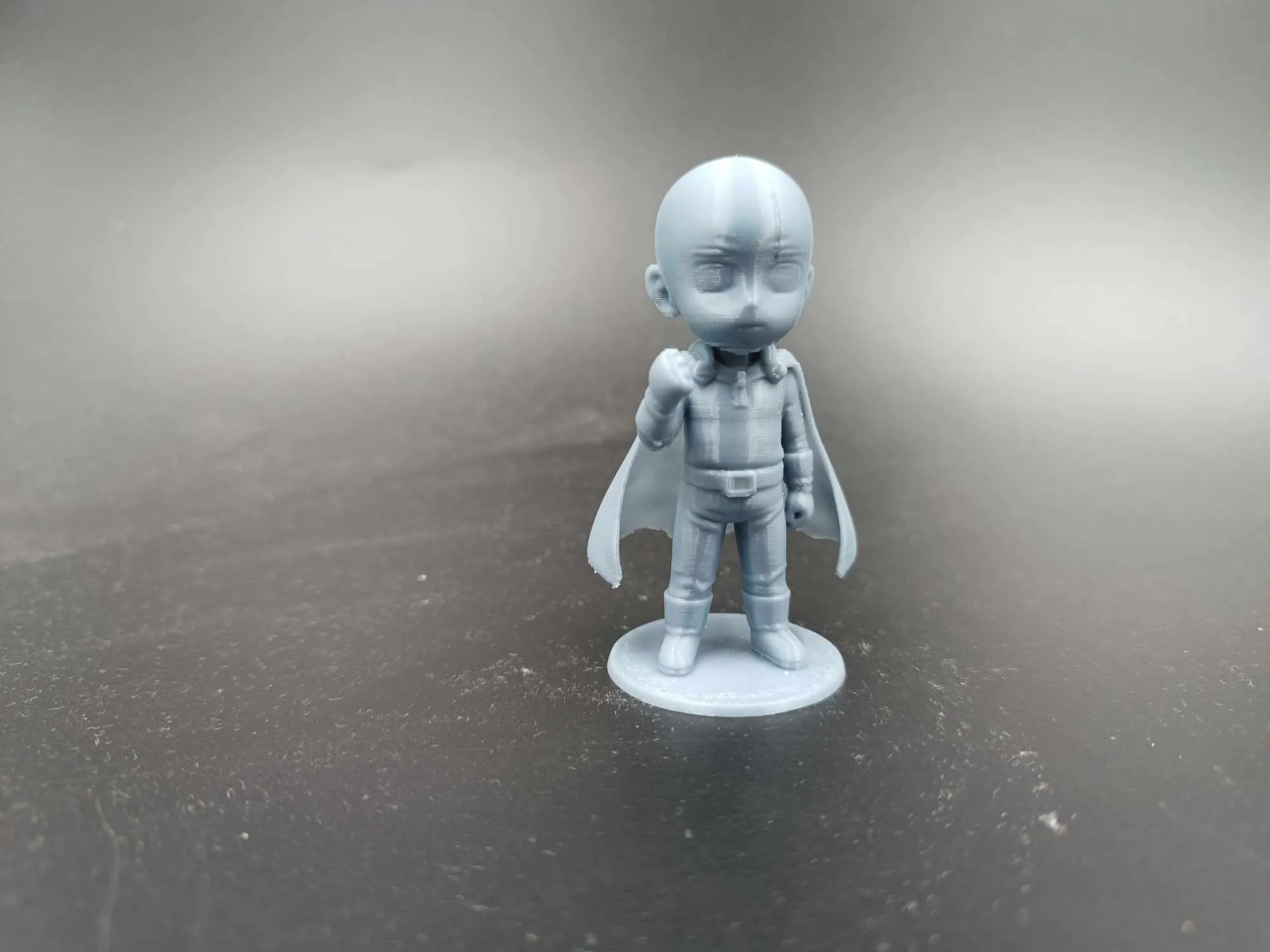 One Punch Man- Saitama - Anime - Chibi - Kawaii - Free 3D Print Model ...