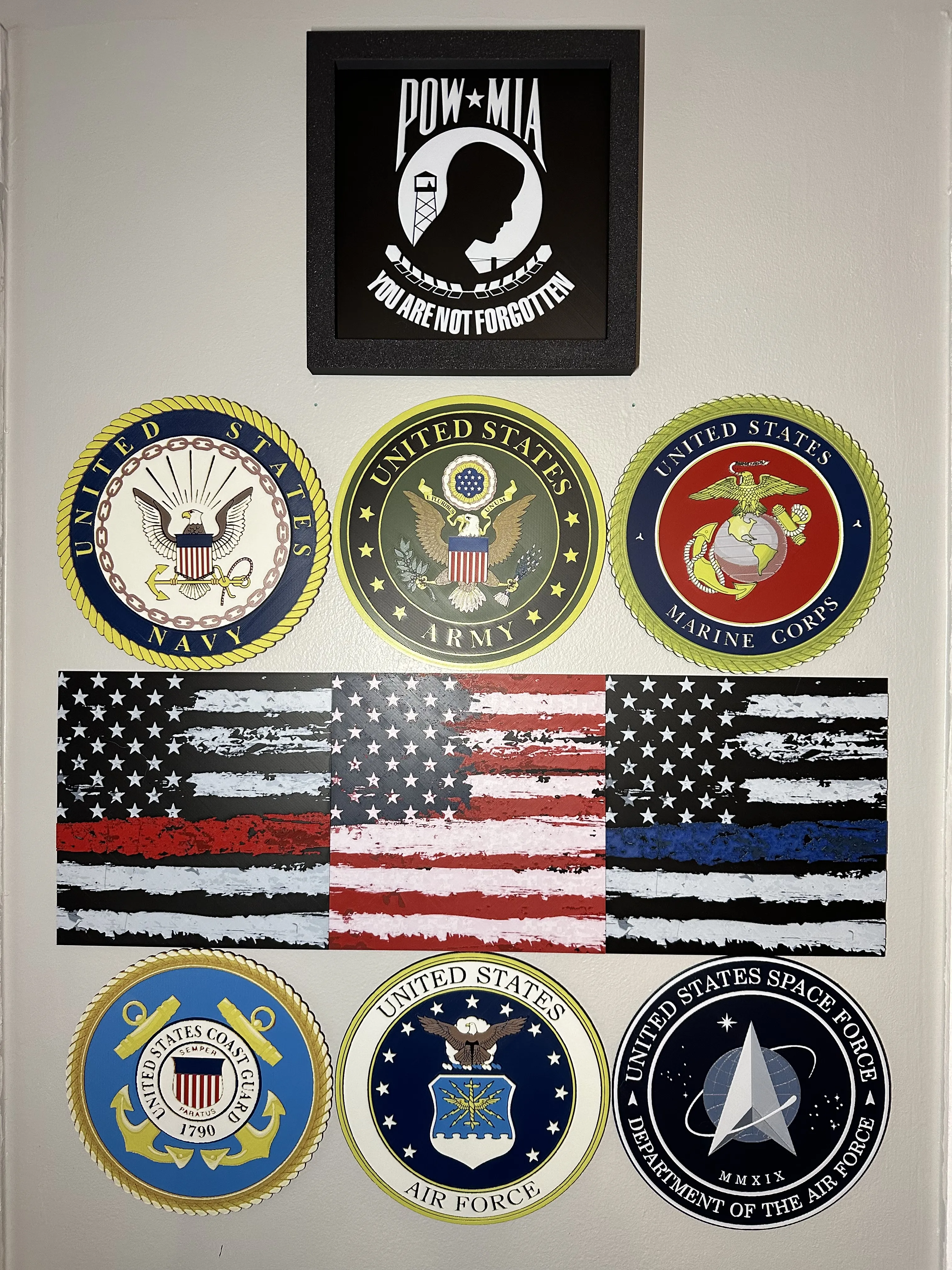 Round USMC Logo by Hey Ben MakerWorld: Download Free 3D Models