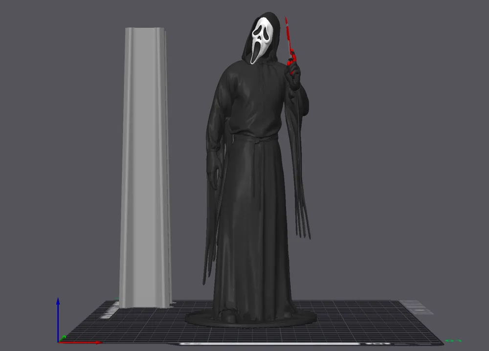 Ghostface Pre-Painted Slasher Icon Edition by Ryan MakerWorld: Download ...