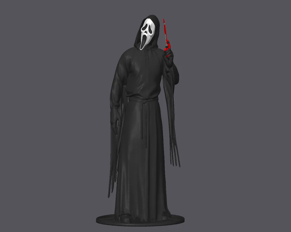 Ghostface Pre-Painted Slasher Icon Edition by Ryan MakerWorld: Download ...