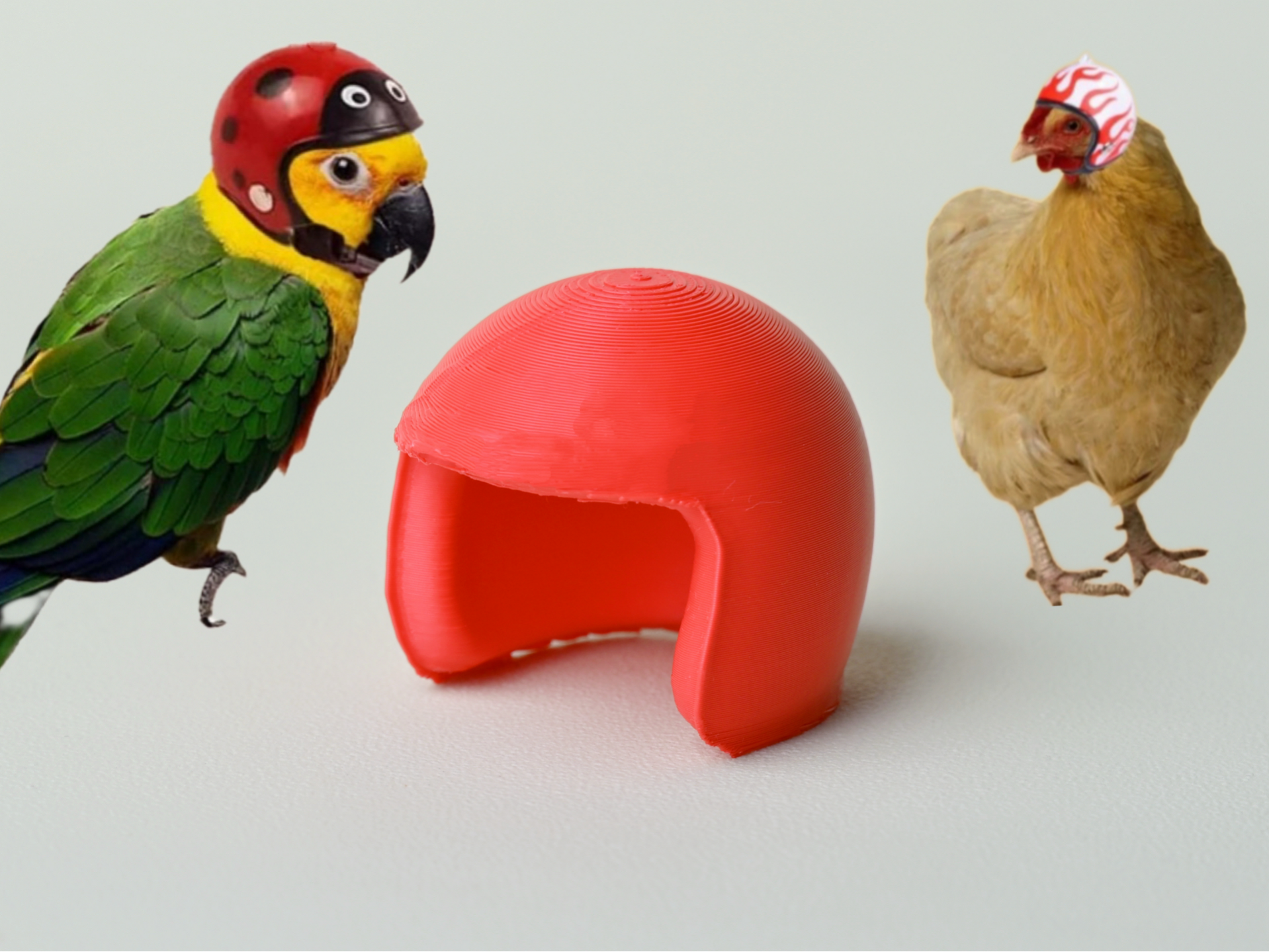 Pet Helmet/Safety Helmet by cecily MakerWorld: Download Free 3D Models