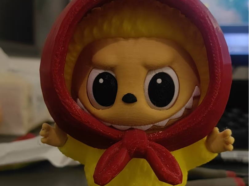 Labubu Head Scarf by diy的大大 MakerWorld: Download Free 3D Models