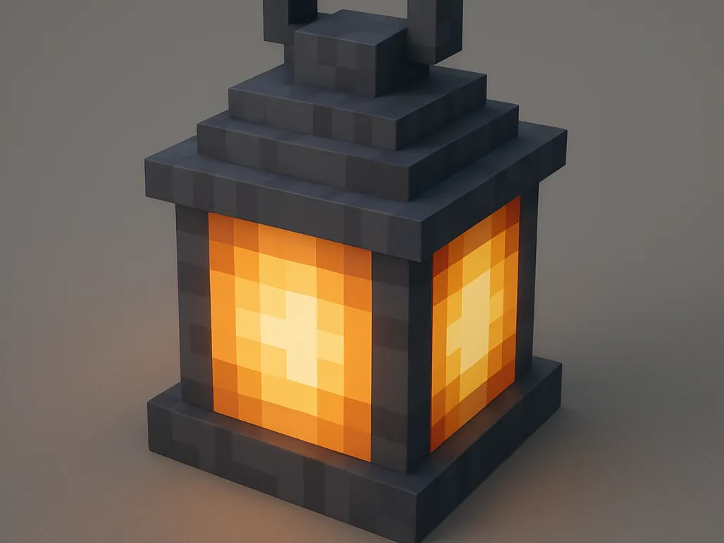 Minecraft lantern - Free 3D Print Model - MakerWorld