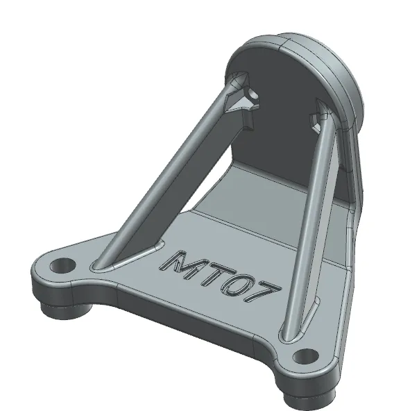 support quadlock MT07 2023-2024 - Free 3D Print Model - MakerWorld