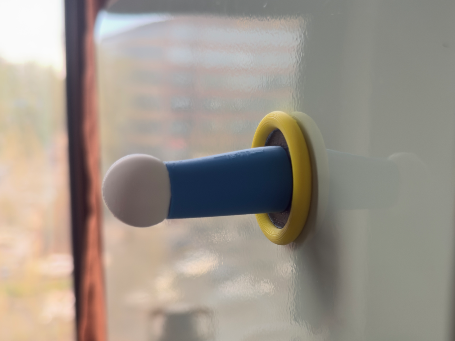 Doraemon extending round hand hook fridge magnet by user ...